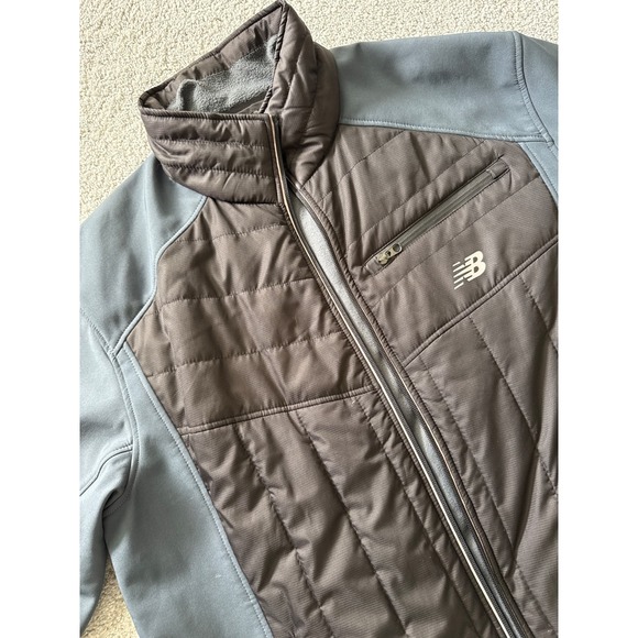 New Balance | Jackets & Coats | New Balance Mens Large Full Zip Quilted ...